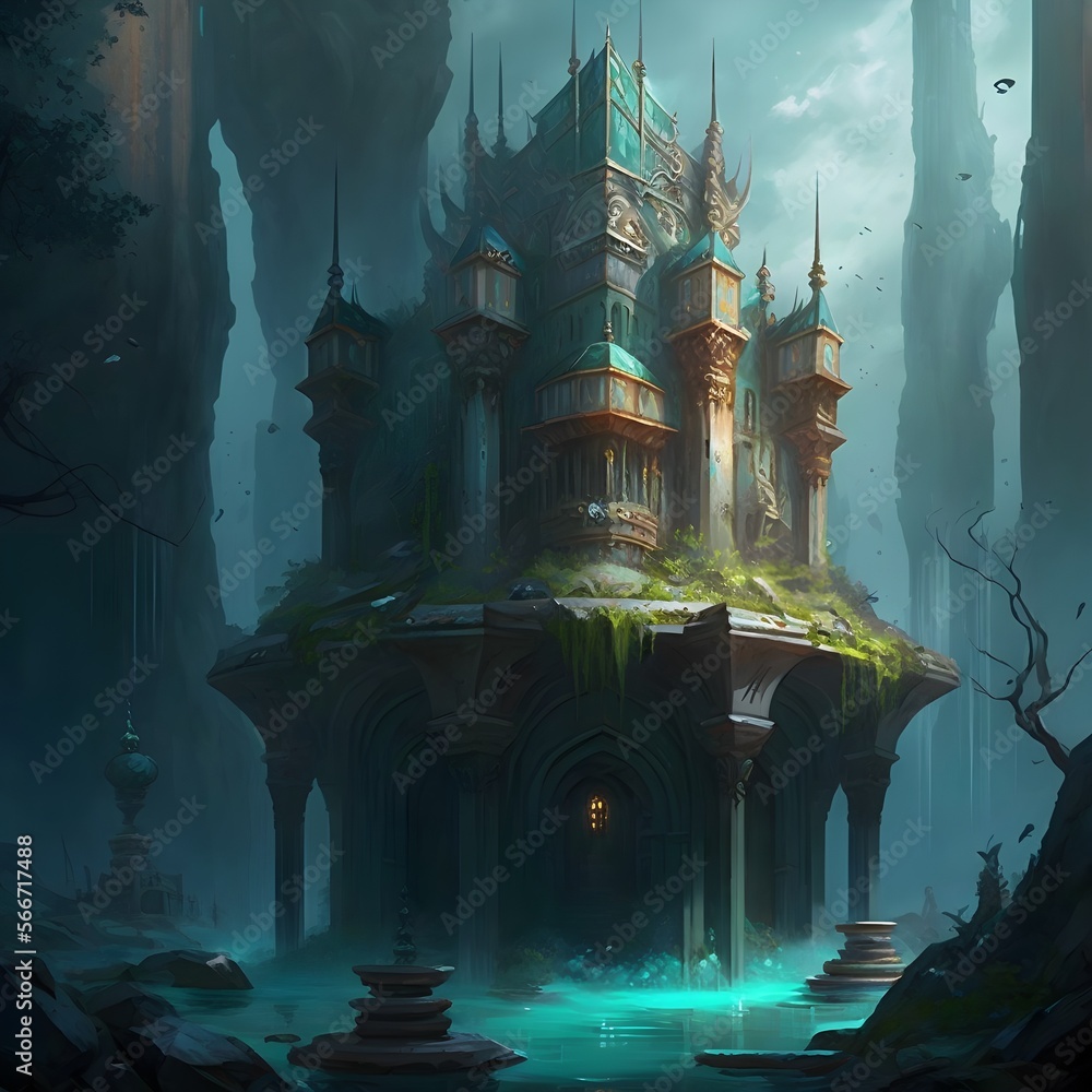 The Towering Spa is a luxurious bathhouse located on the edge of the ...