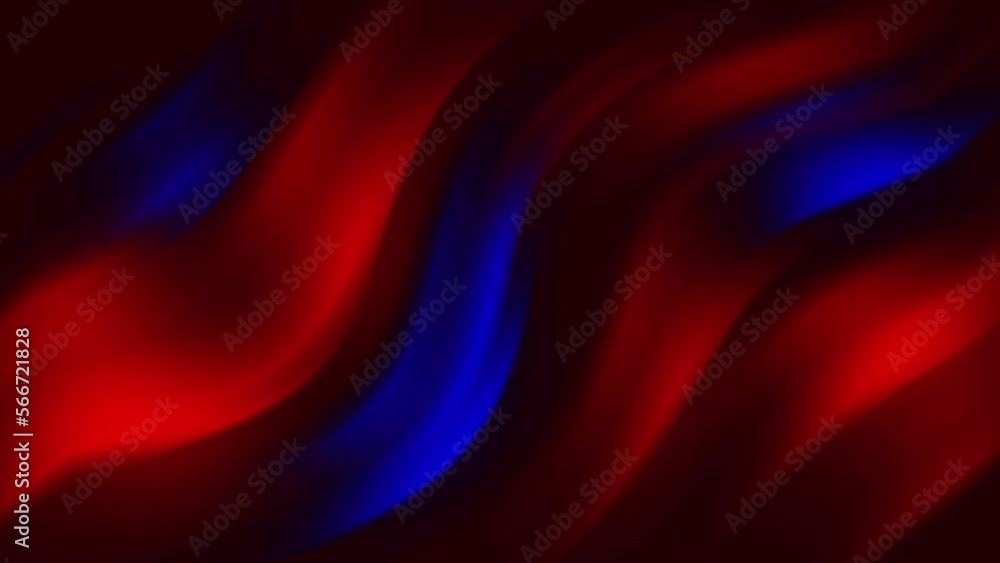 Vibrant red and blue gradient background texture. Seamless looped 4k ...