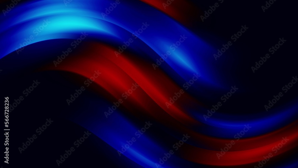Abstract indigo and scarlet gradient with highlights render 3d ...