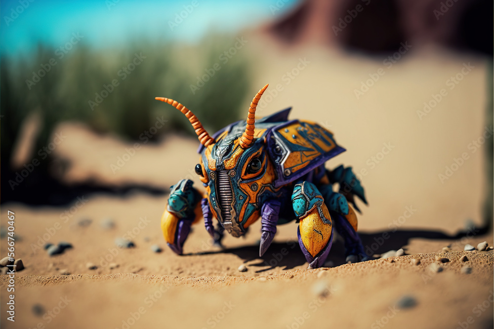 Desert minion - Mini creatures series - Miniature desert creature ...