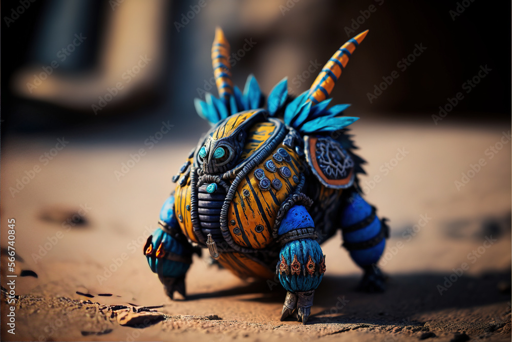 Desert minion - Mini creatures series - Miniature desert creature ...