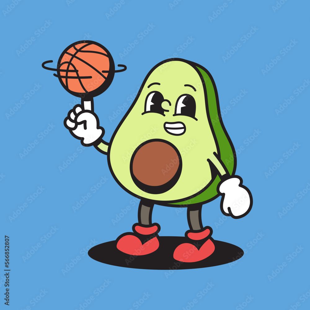 Animated Spinning Basketball