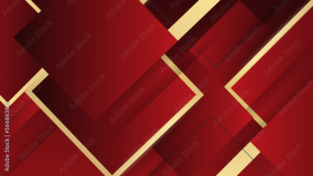 Red and gold luxury background. Red gold abstract background for design ...