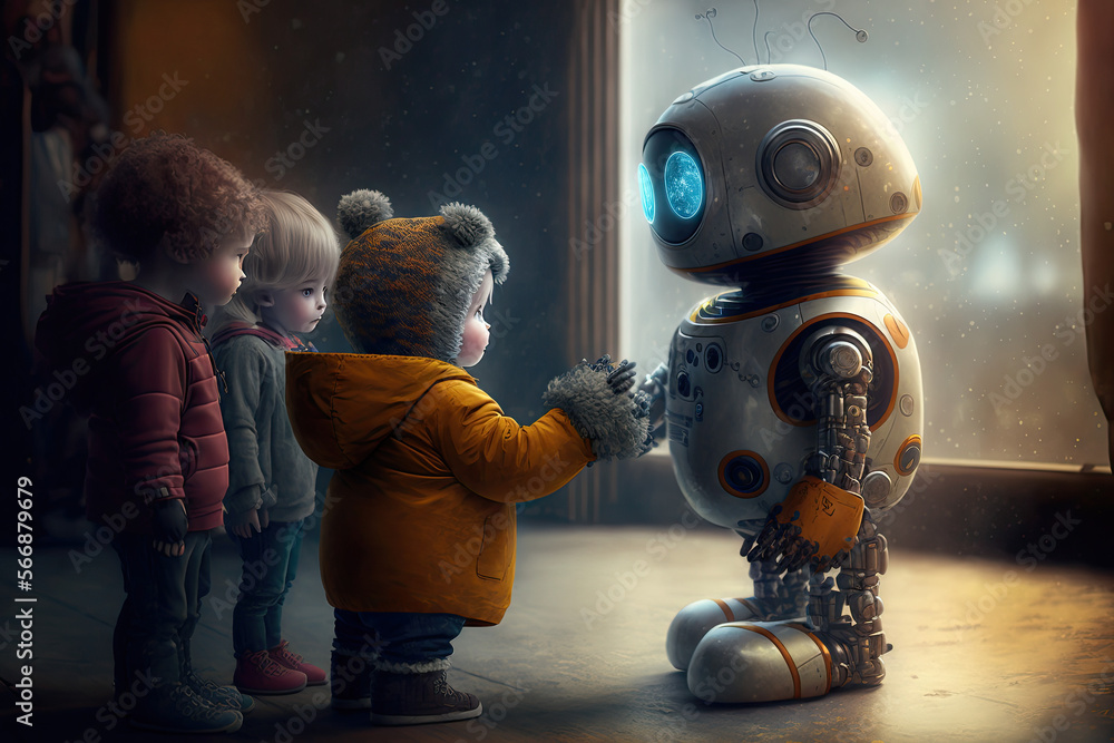 cute, Robot, Artificial Intelligence, AI, Chabot, droid, machine ...