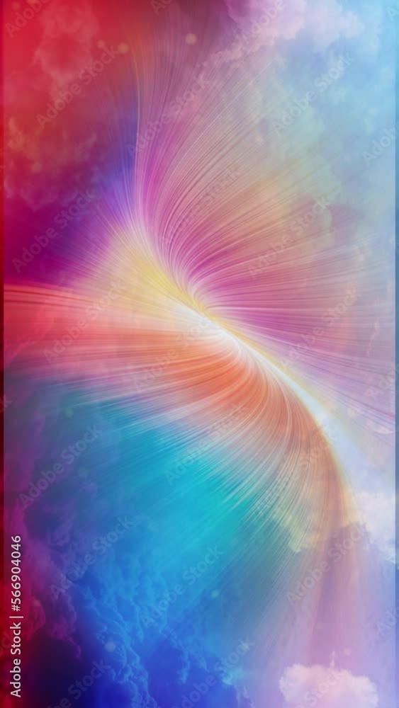 vertical abstract color video background loop, beautiful gradient ...