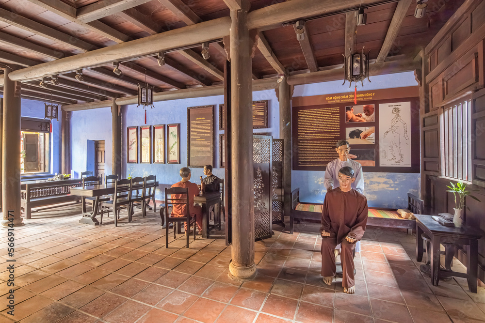 HOI AN MUSEUM OF TRADITIONAL MEDICINE area in Hoian ancient town ...