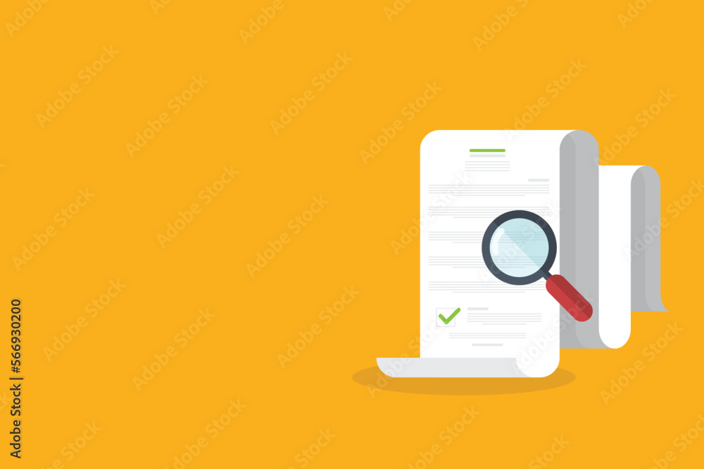 Document Contract Review Analysis Inspection Of Agreement Contract