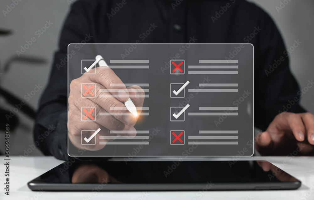 online assessment questionnaire concept online questionnaire Choose the ...