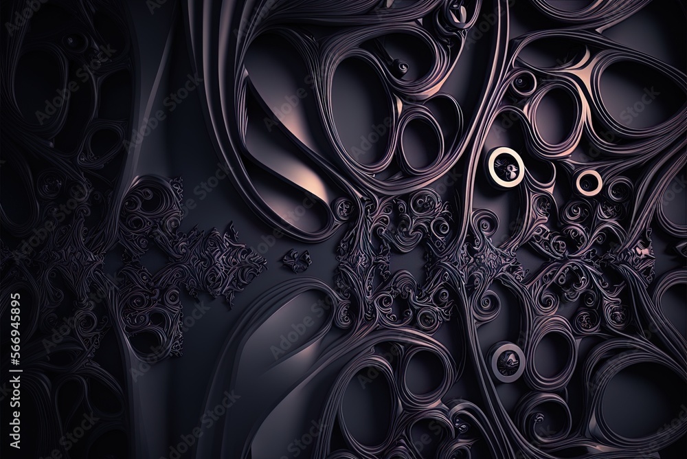Moody, abstract wallpaper backdrop design Generative AI Stock ...