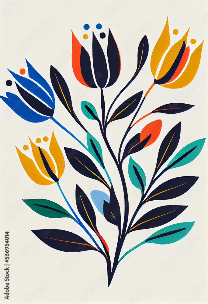 confortable minimal line art colorful with white background , Abstract ...