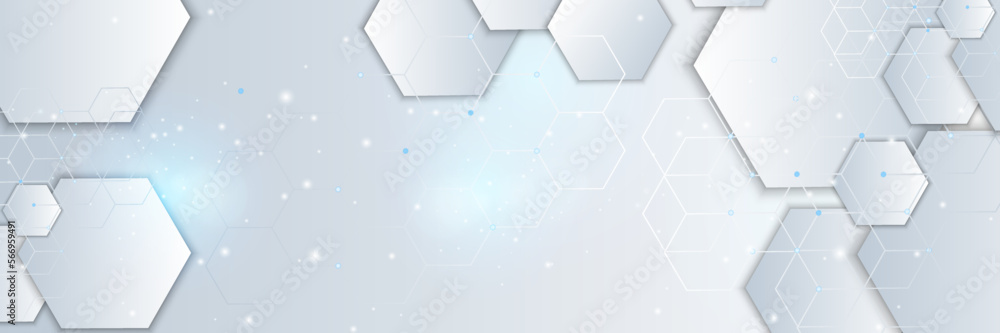 Abstract white background banner. White abstract banner design. Vector ...