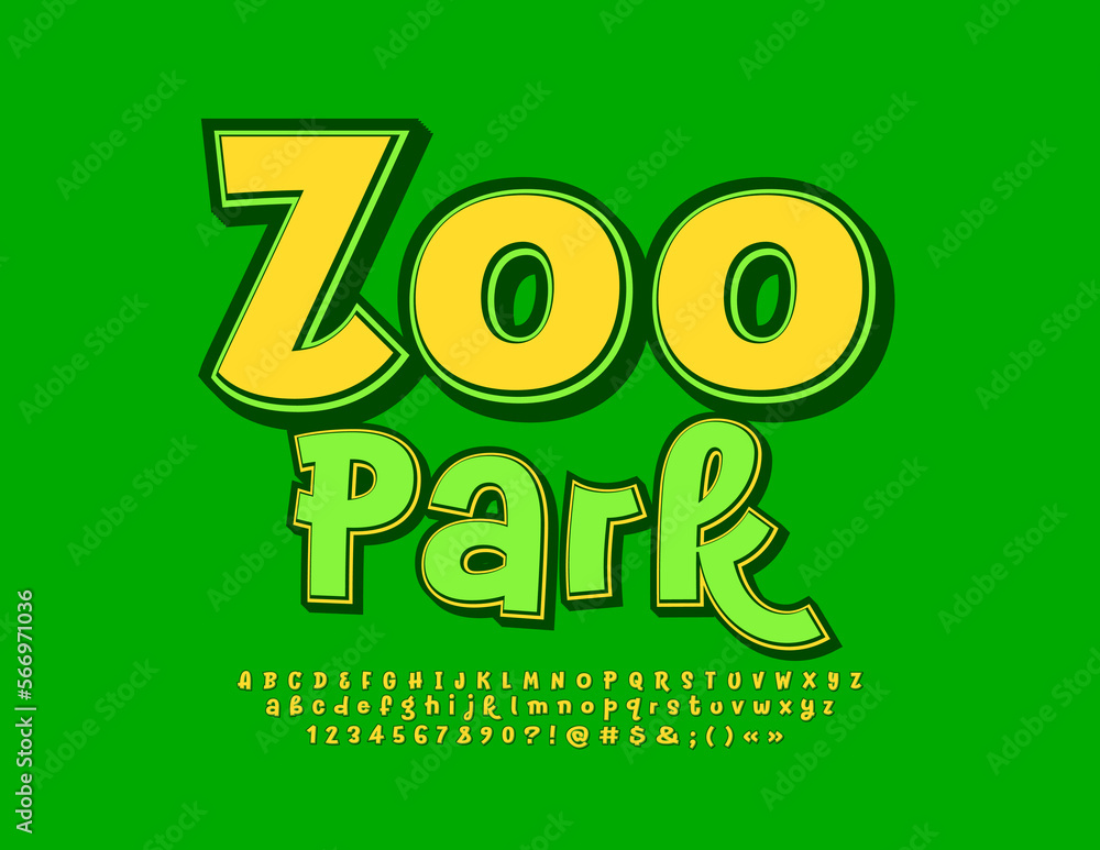 Zoo Sign Clipart