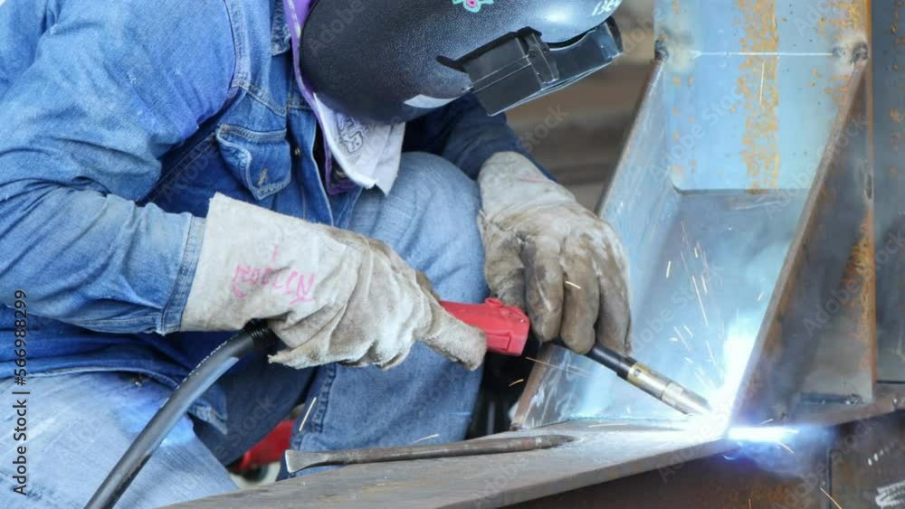 welding worker building construction technology house power metal ...