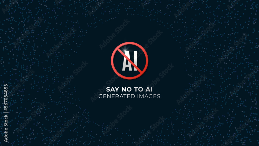 Say No to AI Generated Images, Boycott AI Art, Protest against ...