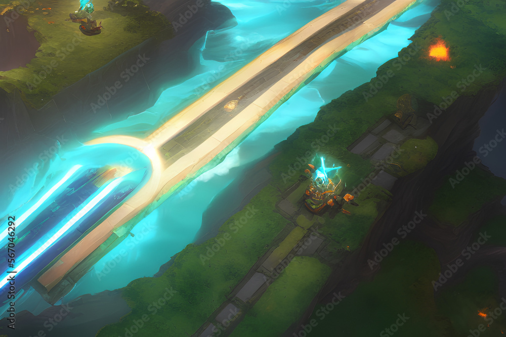 RPG Map Scenery (Mobile Games Style)- Background for Level Design, RPG ...