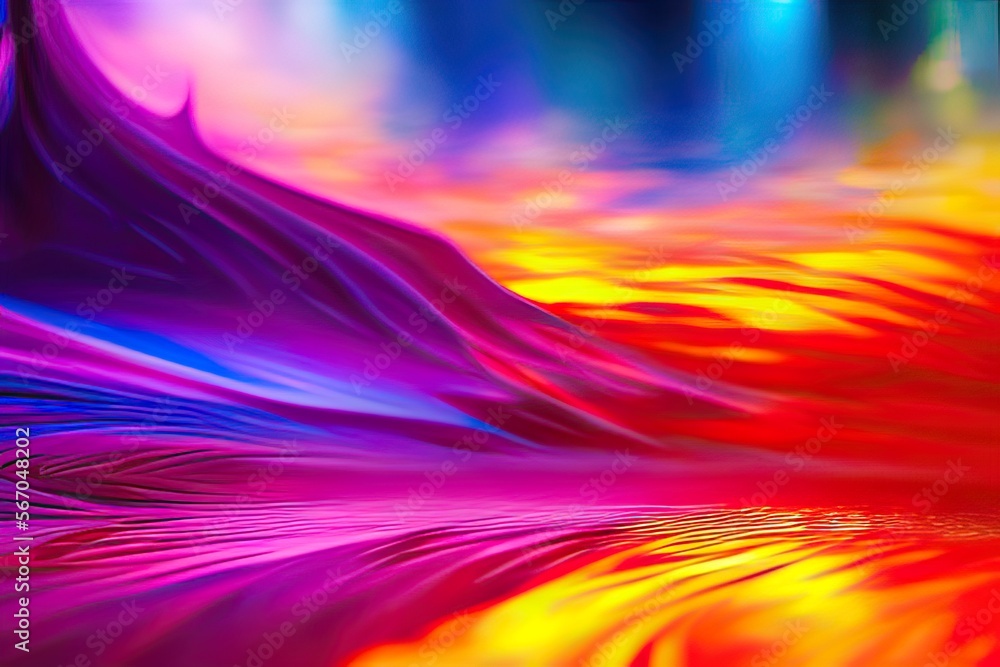 High-Resolution Image of a Colorful Abstract Fluid Paint Background ...