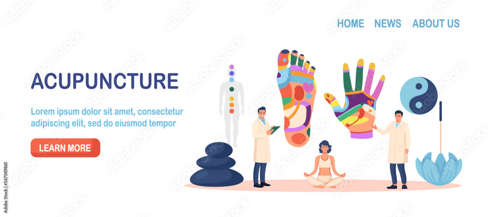 Acupuncture therapy, alternative medicine for disease prevention ...