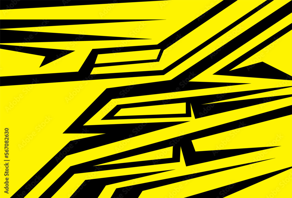 racing background design with a black yellow background with gradient ...