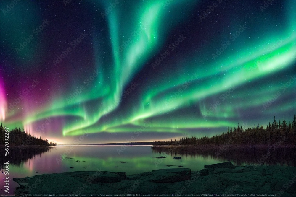 Rainbow Northern Lights Hd