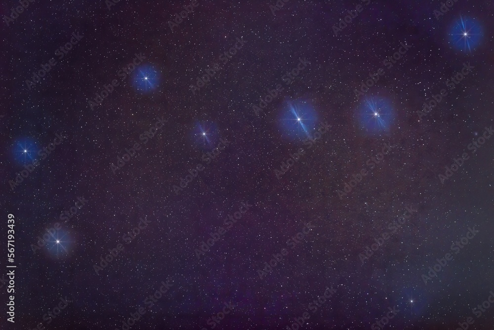 Deep Sky Astrophotography - Big Dipper in the constellation Ursa Major ...