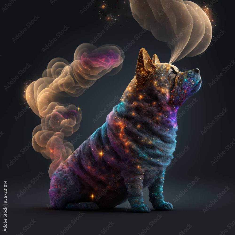 Mythical Charpei in 8k, high-definition art. Our digital art collection ...
