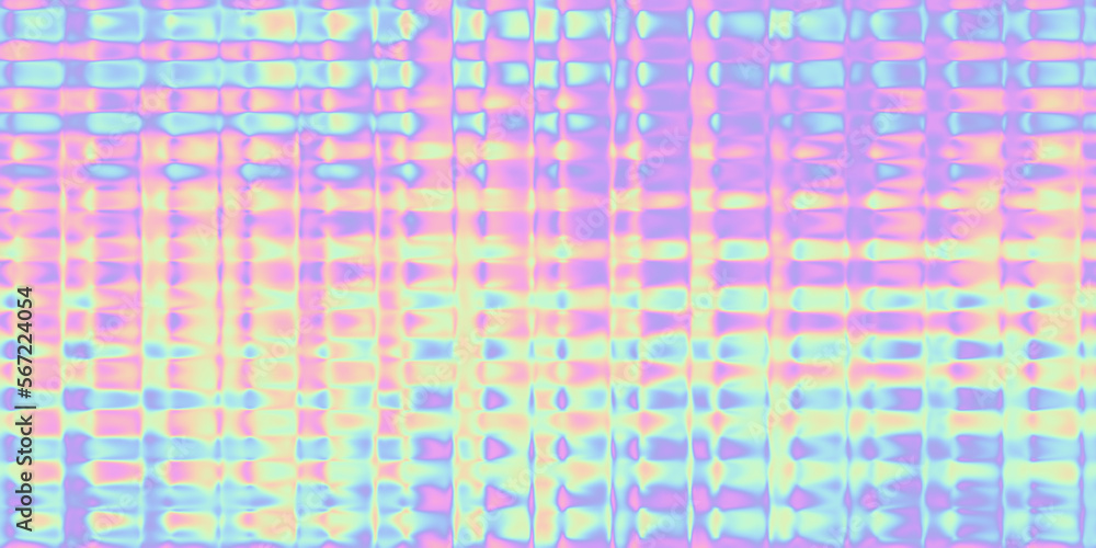 Seamless webpunk aesthetic Y2K futurism glass refraction square mosaic ...