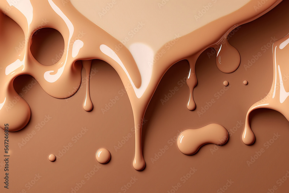 chocolate drop Waterfall , podium liquid creamy . products and cookies ...
