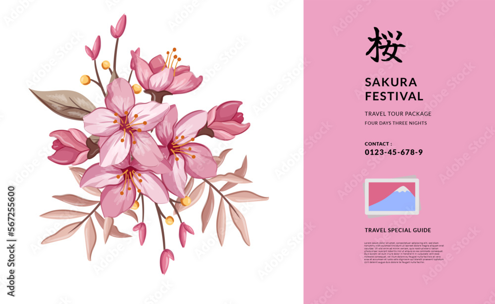 Sakura Flower Cherry blossom natural japan asian tour travel abroad ...