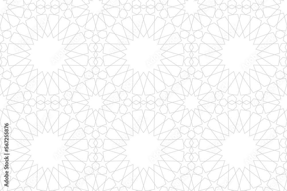 Islamic background with traditional style arabic. Seamless pattern for ...