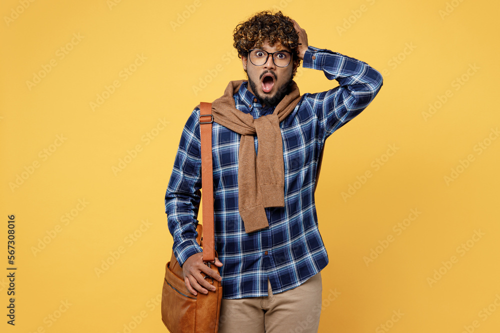 Sad Indian Student