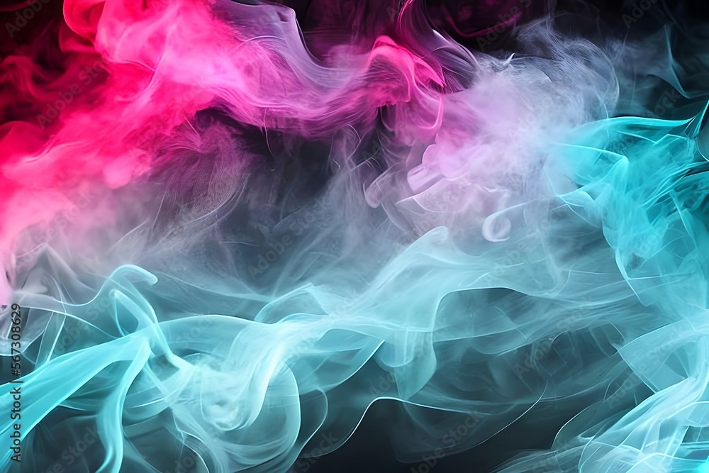 Colored smoke background Stock Illustration | Adobe Stock