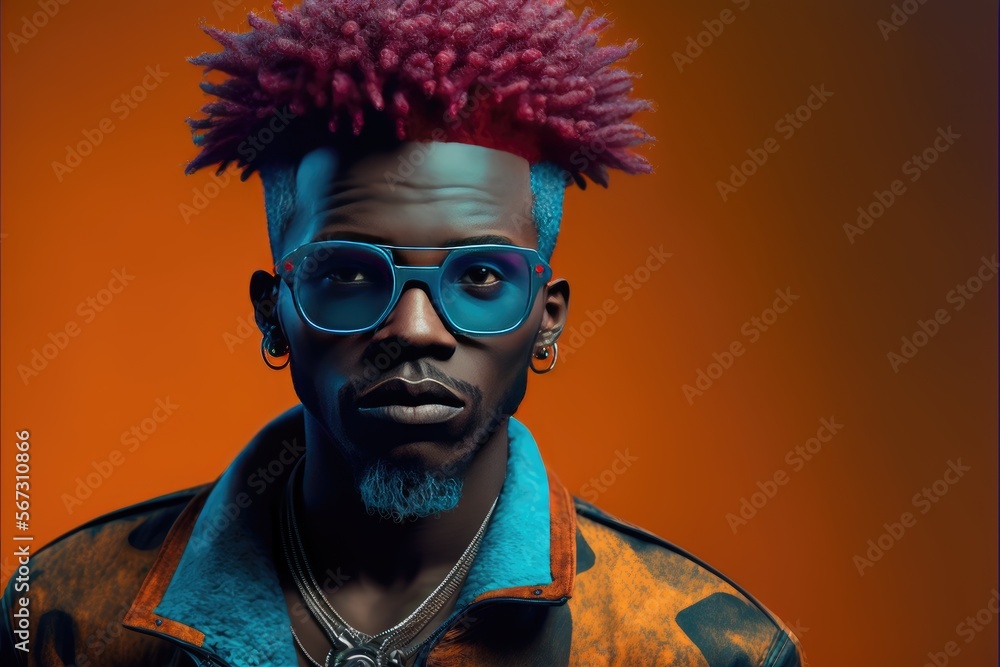 Black punk rocker Punk fashion, the clothing, hairstyles, cosmetics ...