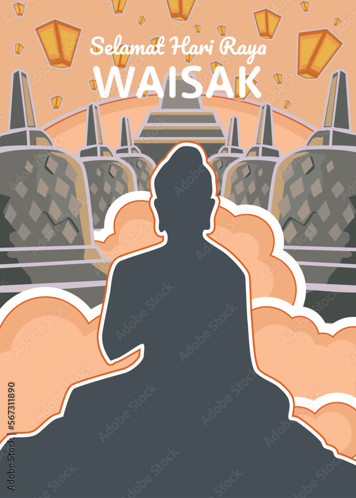 Vasak day poster illustration Stock Vector | Adobe Stock