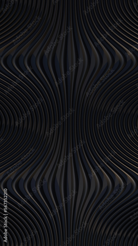 Black design for website, poster, brand identity, presentation template ...