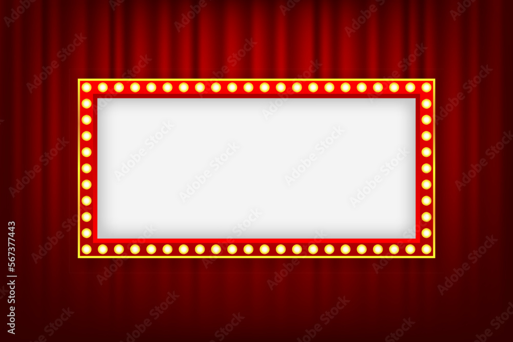 Stage Lights Border