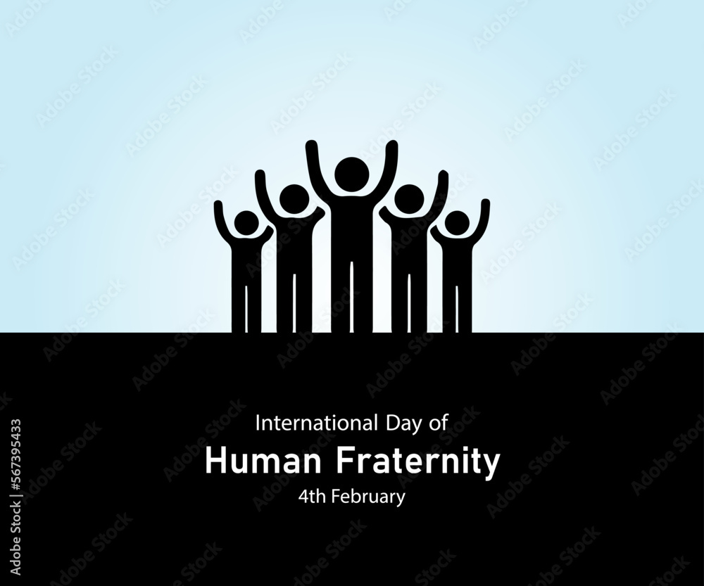 International day of human fraternity. 4th February. human fraternity ...