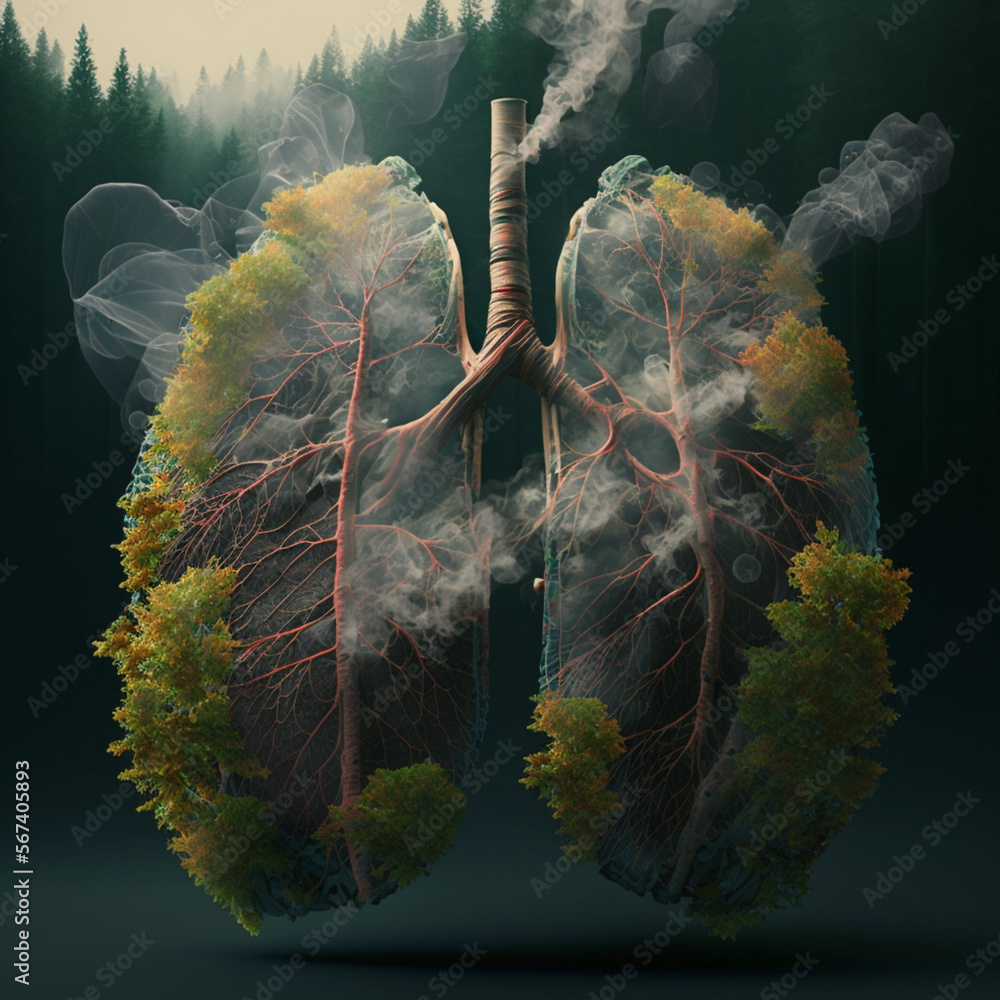 Planet earth lungs breathing, sustainabilty, Earth day, eco friendly ...