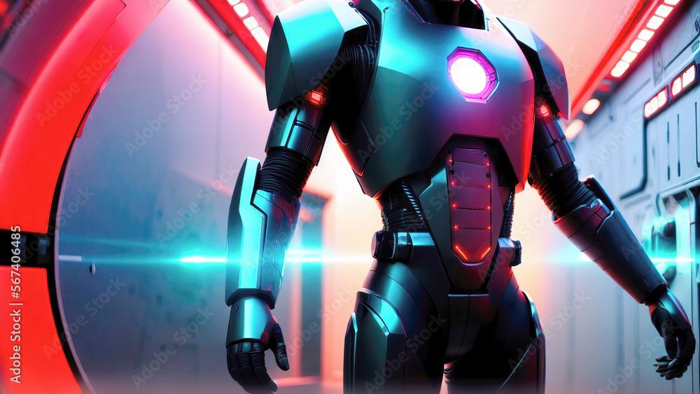 human in the future new technology next generationon sci-fi technology ...