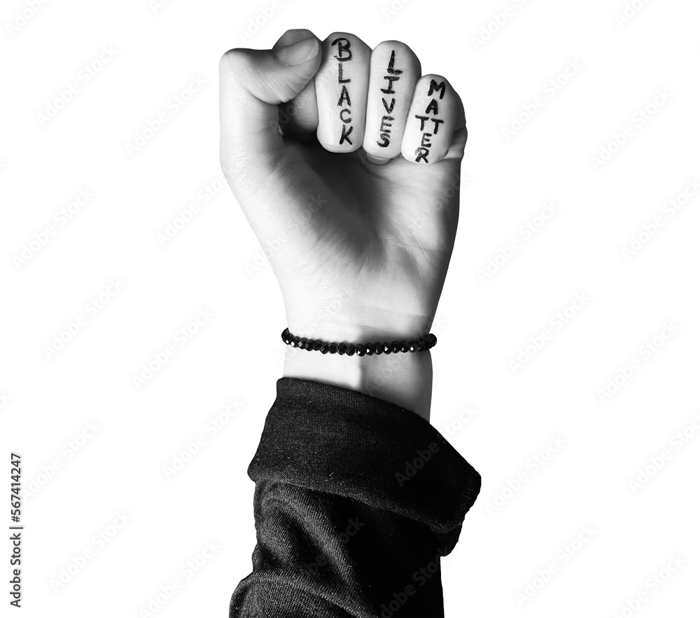 Black Lives Matter, BLM, African American, Isolated on Transparent ...