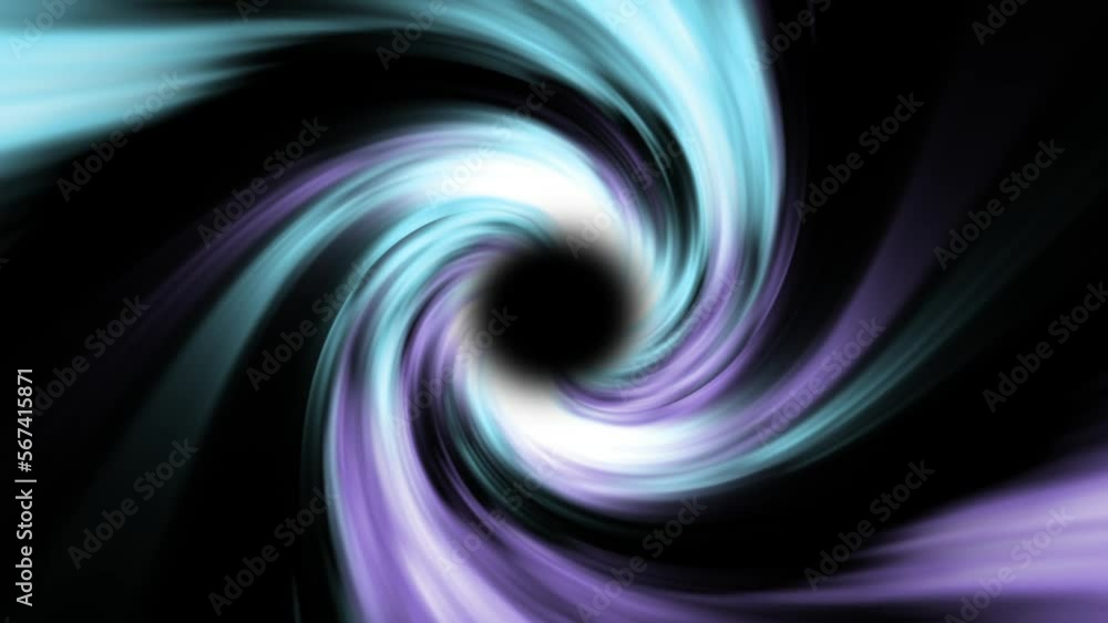 Space Vortex or Wormhole or Time Tunnel, a vortex animation, Neon ...