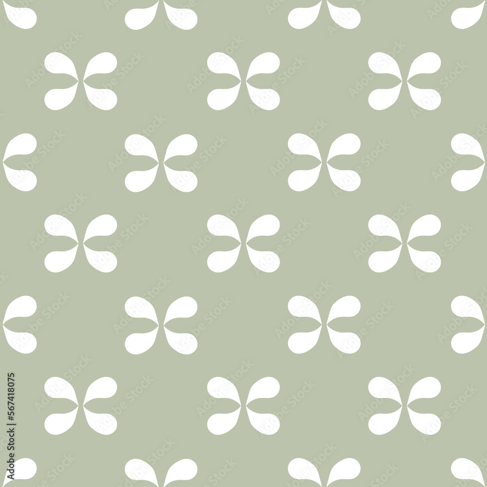 seamless repeat pattern with simple white hand drawn design element on ...