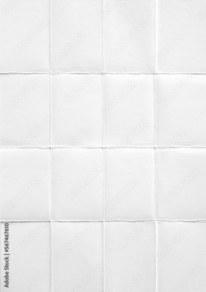 crumpled or folded paper texture with a transparent background Stock ...