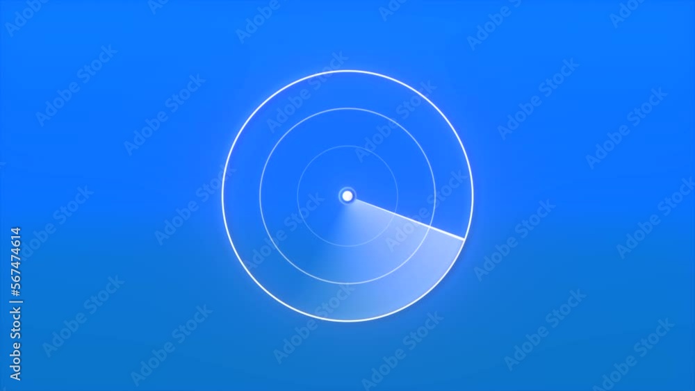 Background with navigation circle. Motion. Navigation radar with moving ...