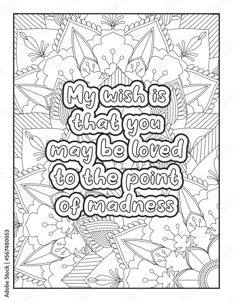 Love Quotes. motivational quotes coloring pages design .inspirational ...