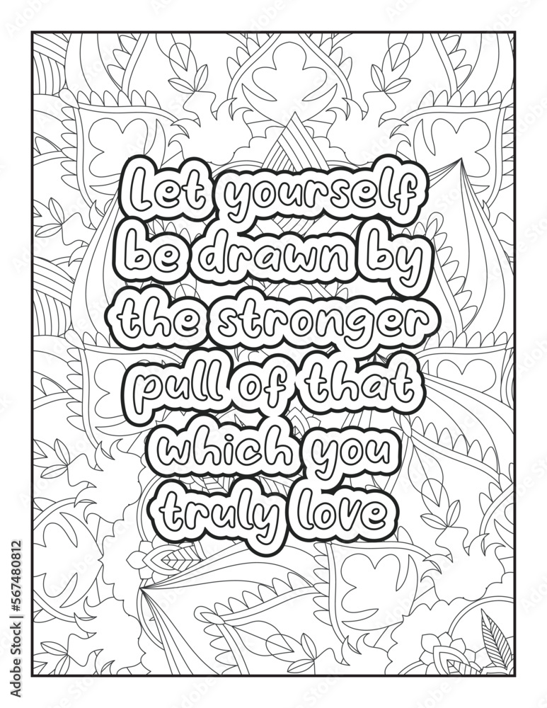 Love Quotes. motivational quotes coloring pages design .inspirational ...