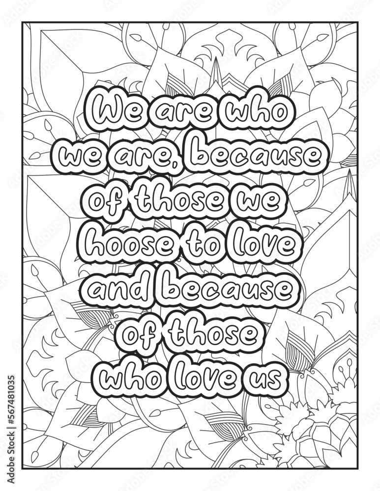 Love Quotes. motivational quotes coloring pages design .inspirational ...