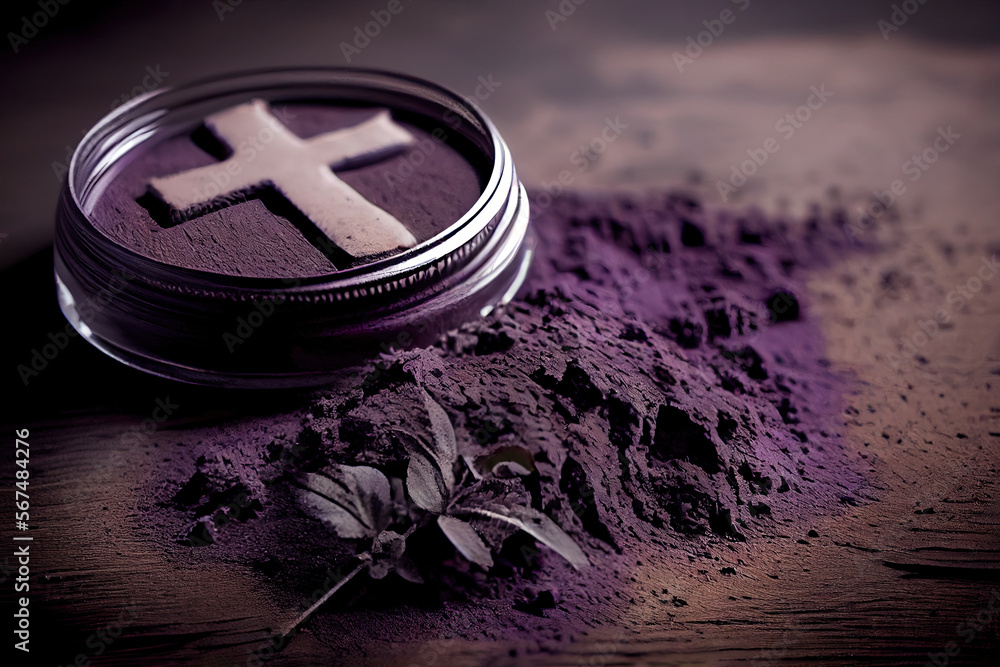 Ash Wednesday Background, Generative AI Stock Illustration | Adobe Stock