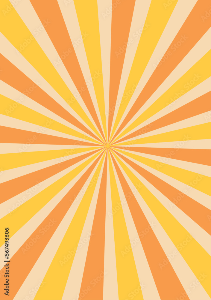Orange Yellow Stripes