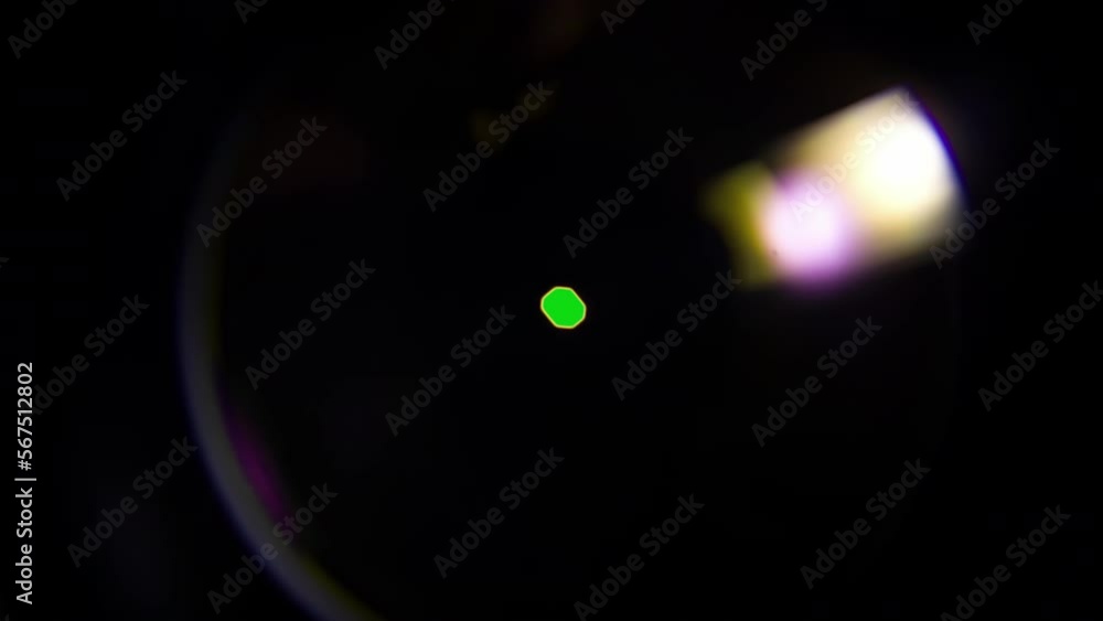 Camera Lens Aperture Opening and closing, Focusing with Circular Frame ...