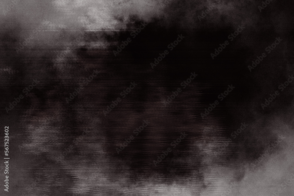 Abstract dark horror cracked dirty wall with grunge spread grey splash ...